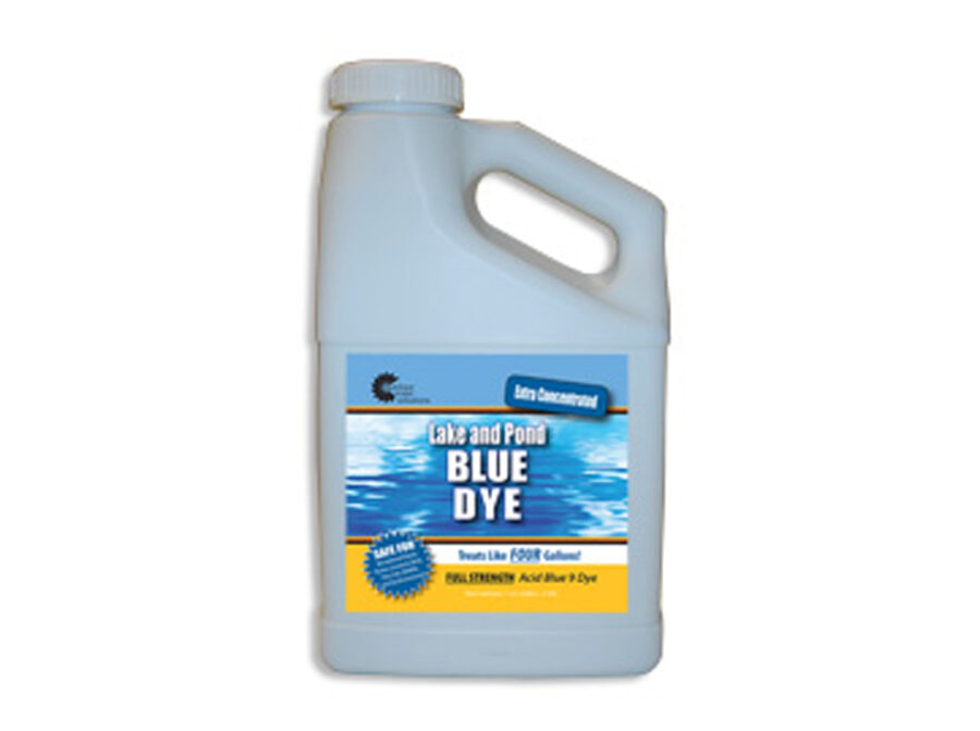 Case of 4 (1) Gallon Blue Dye Concentrate Pond Cleaners