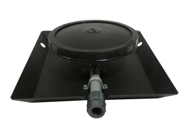 Single 9″ Rubber Membrane Diffuser with Self-Sinking Base
