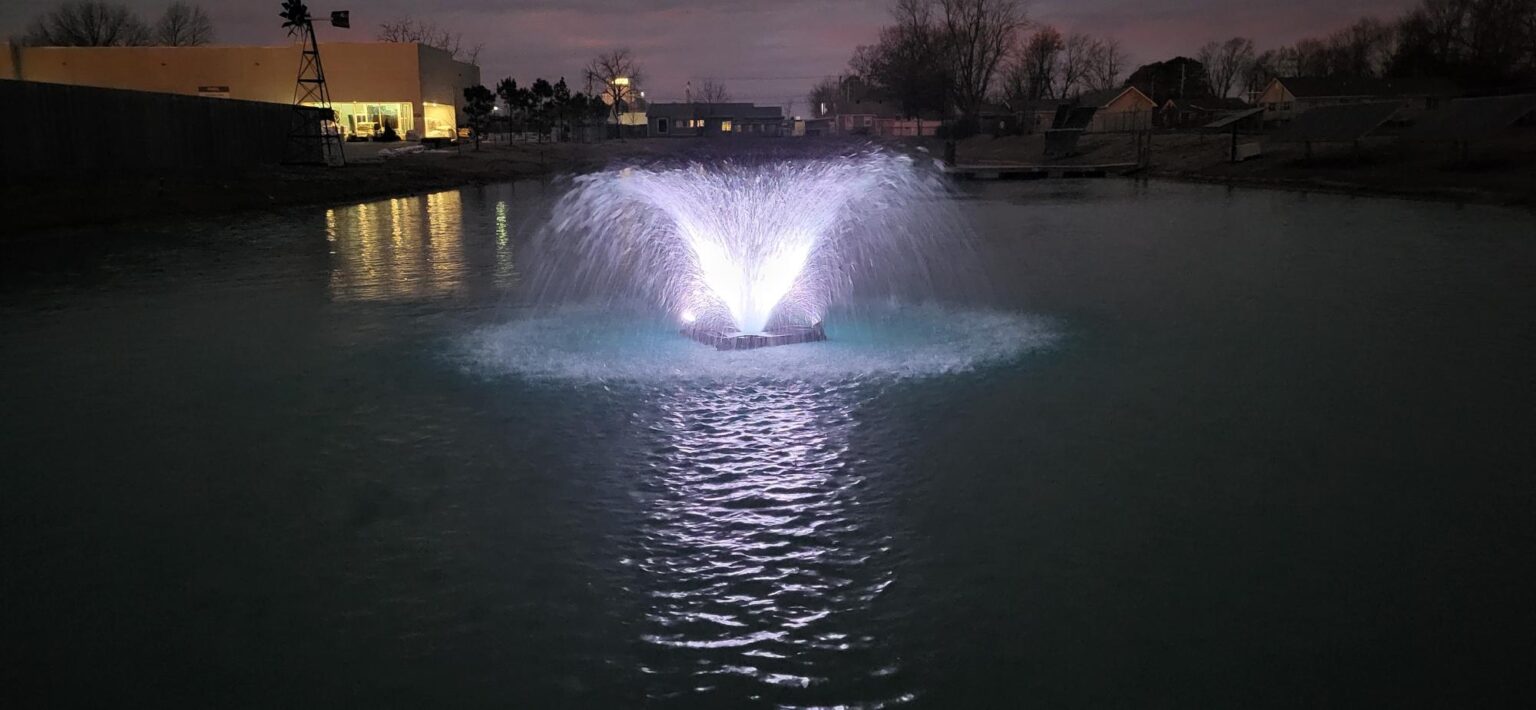 1/2 HP Aerify Electric Fountain | Pond Aerating Fountain